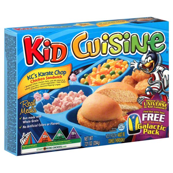 Kid Cuisine KC's Karate Chop Chicken Sandwich - Shop Entrees & sides at ...