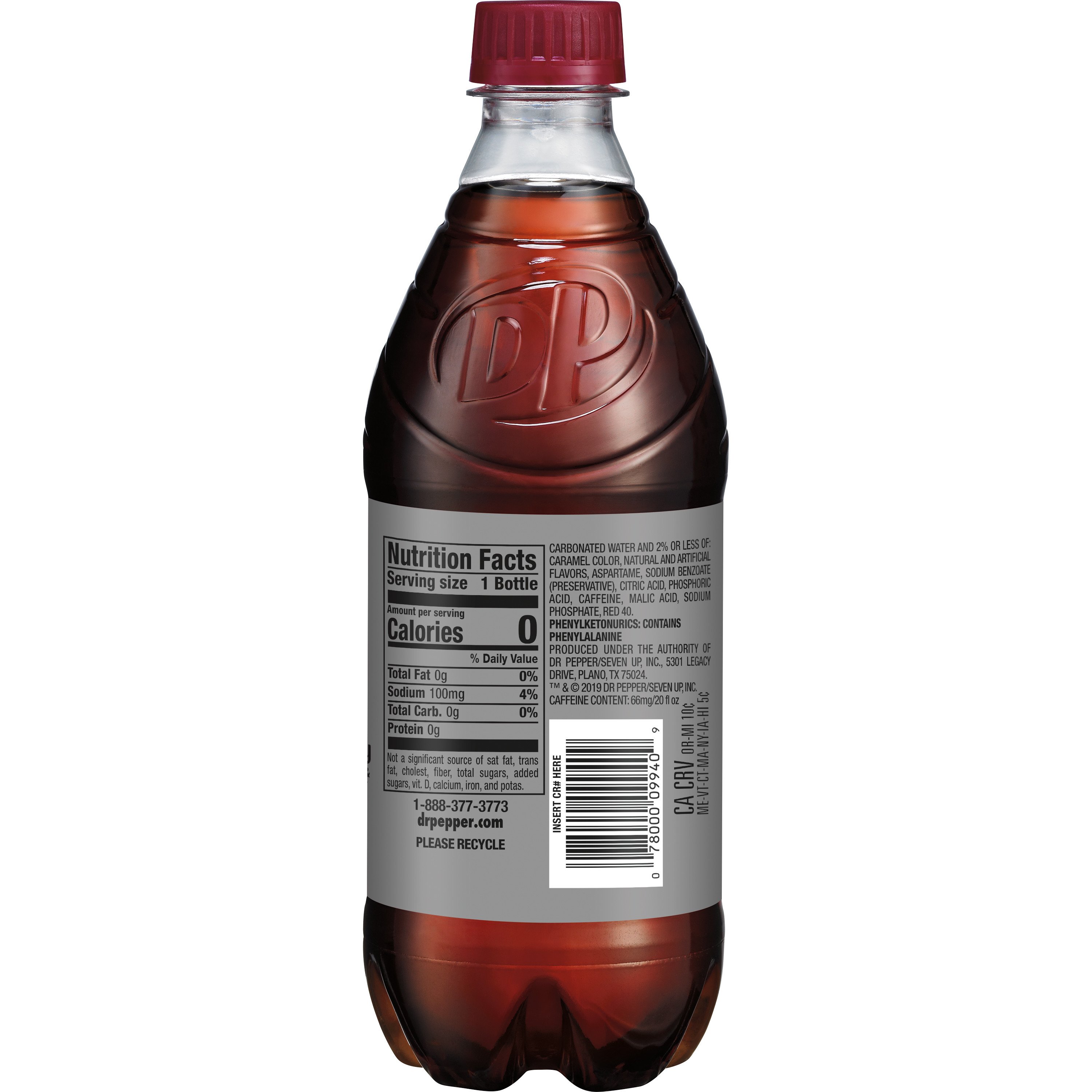 Popular Nutrition Label For Sodas