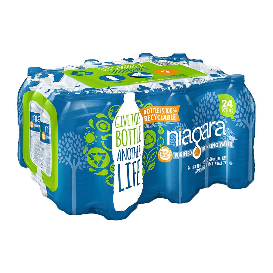 Niagara Drinking Water 16.9 oz Bottles - Shop Water at H-E-B
