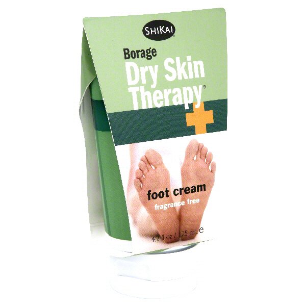 ShiKai Borage Dry Skin Therapy Fragrance Free Foot Cream - Shop Body ...