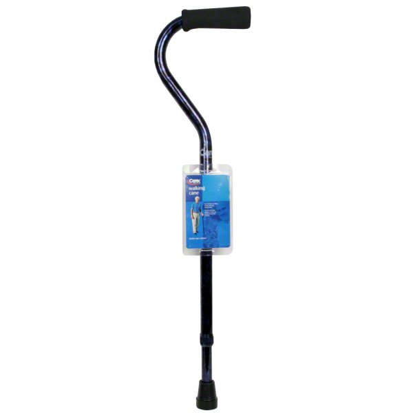 Carex Offset Adjustable Blue Cane - Shop Canes & supports at H-E-B