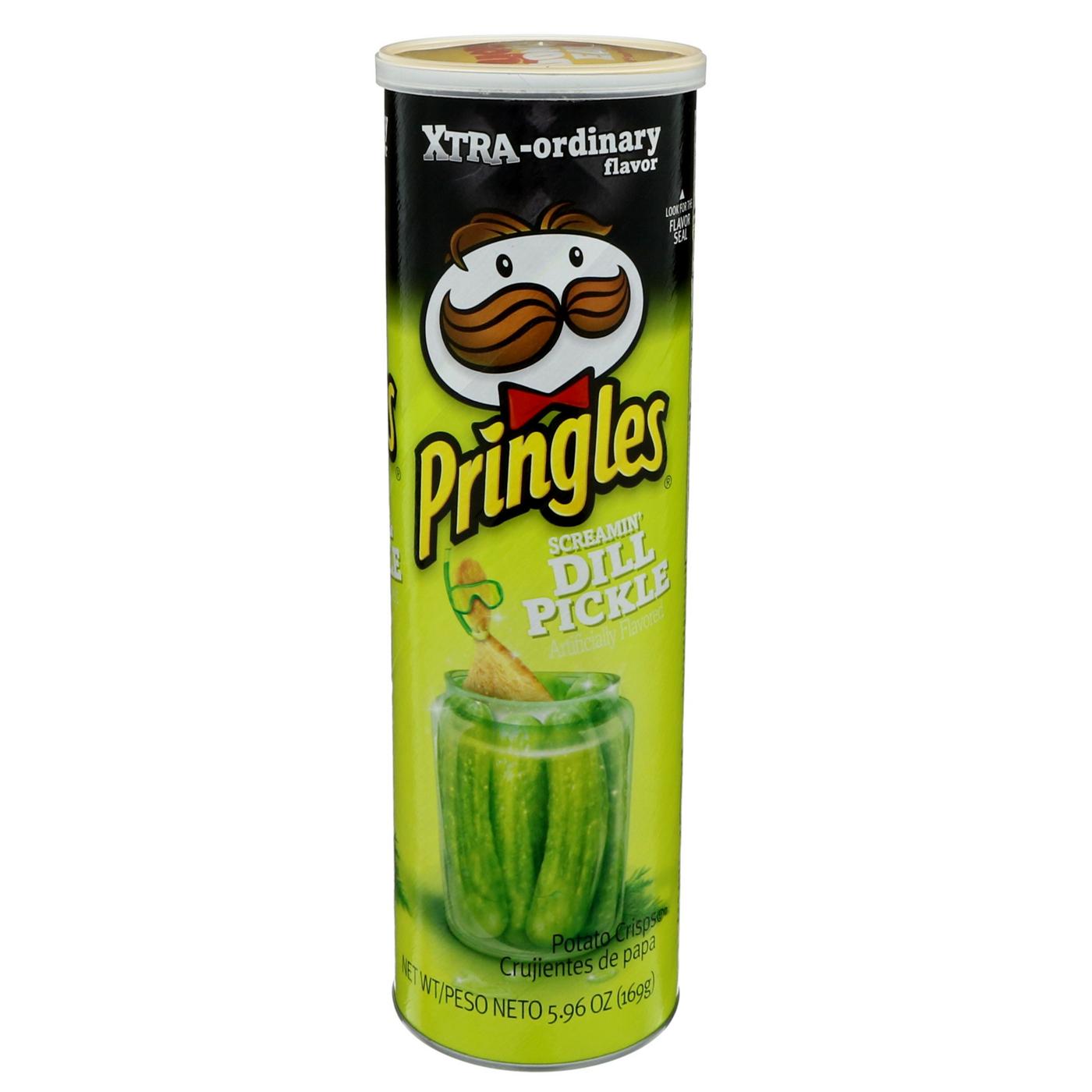 Pringles Super Stack Extreme Dill Pickle - Shop Chips at H-E-B