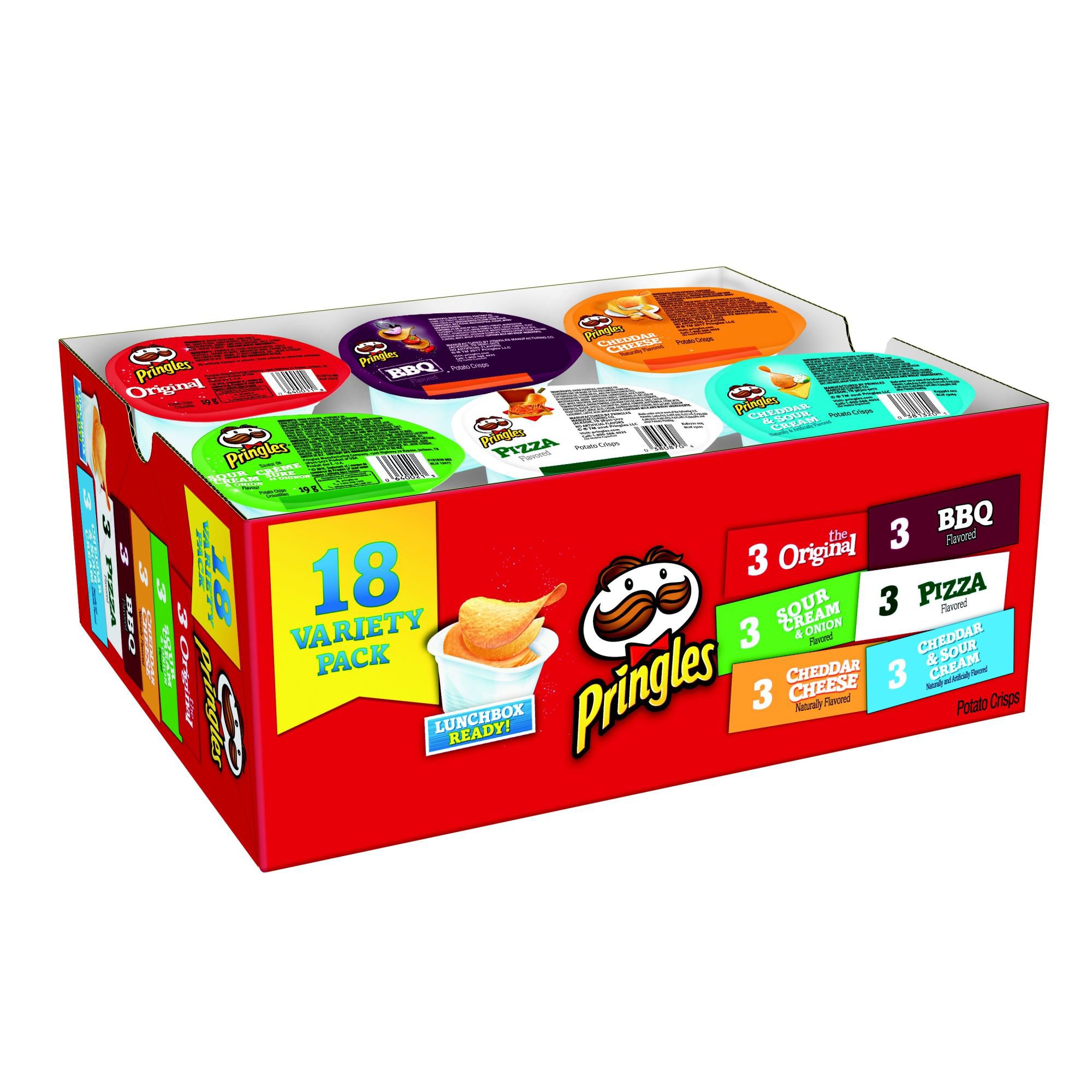 Pringles Snack Stacks! Fun Flavors Variety Pack Chips - Shop Chips at H-E-B