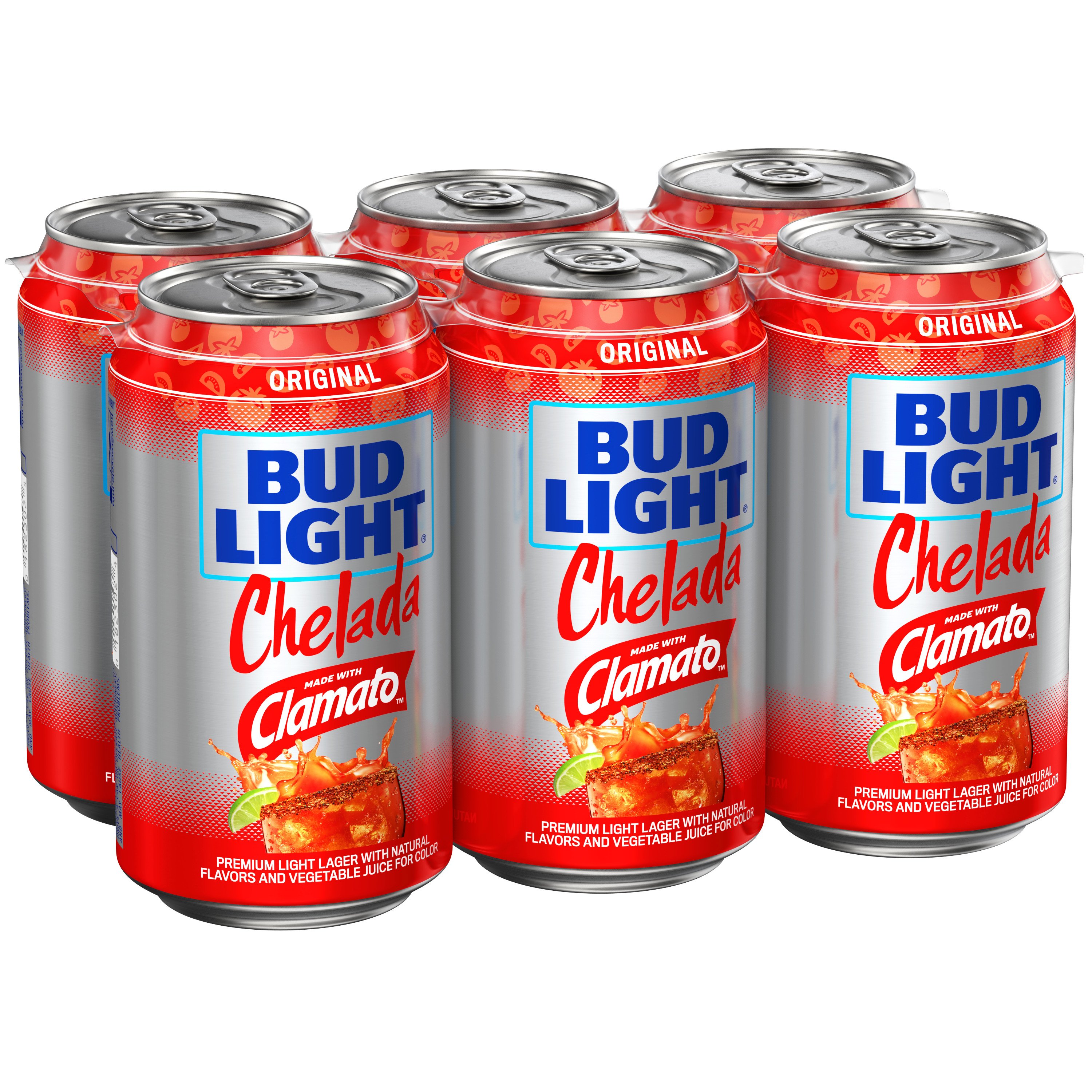 Bud Light Chelada Original Beer, 6 pack - Shop Beer at H-E-B