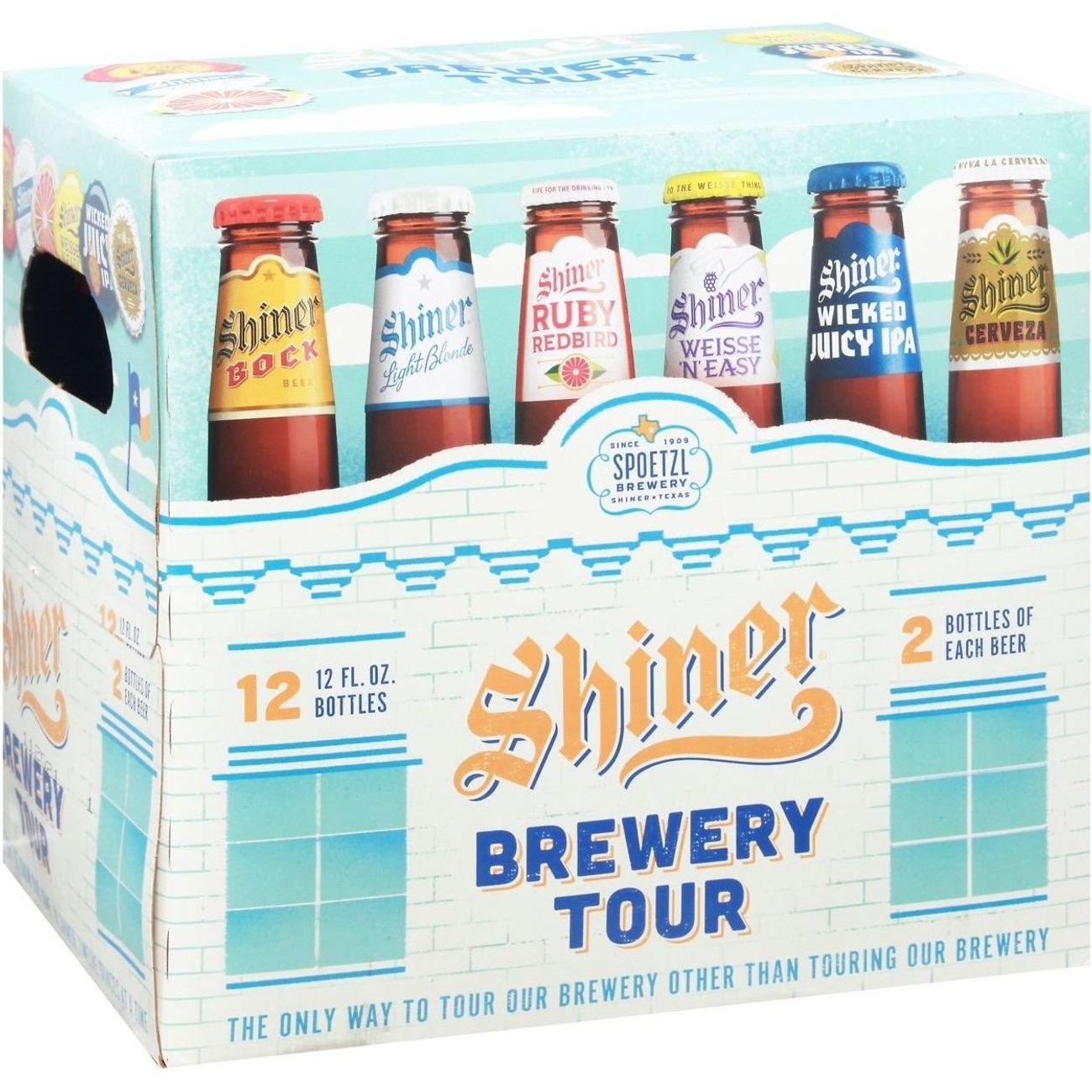 Shiner Brewery Tour Variety Pack Beer 12 pk Bottles - Shop Beer at H-E-B