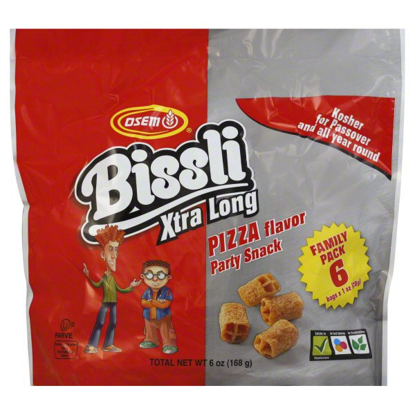 Osem Bissli Xtra Long Pizza Flavor Family Pack - Shop Chips at H-E-B
