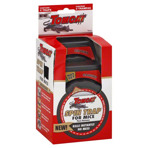 Tomcat Spin Trap for Mice - Shop Mouse traps & poison at H-E-B