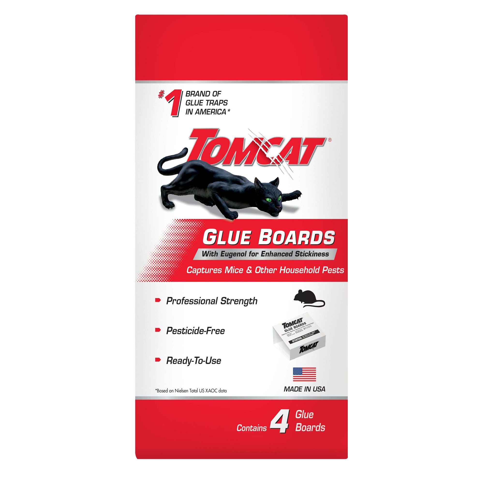 Tomcat Glue Boards with Eugenol - Shop Mouse traps & poison at H-E-B