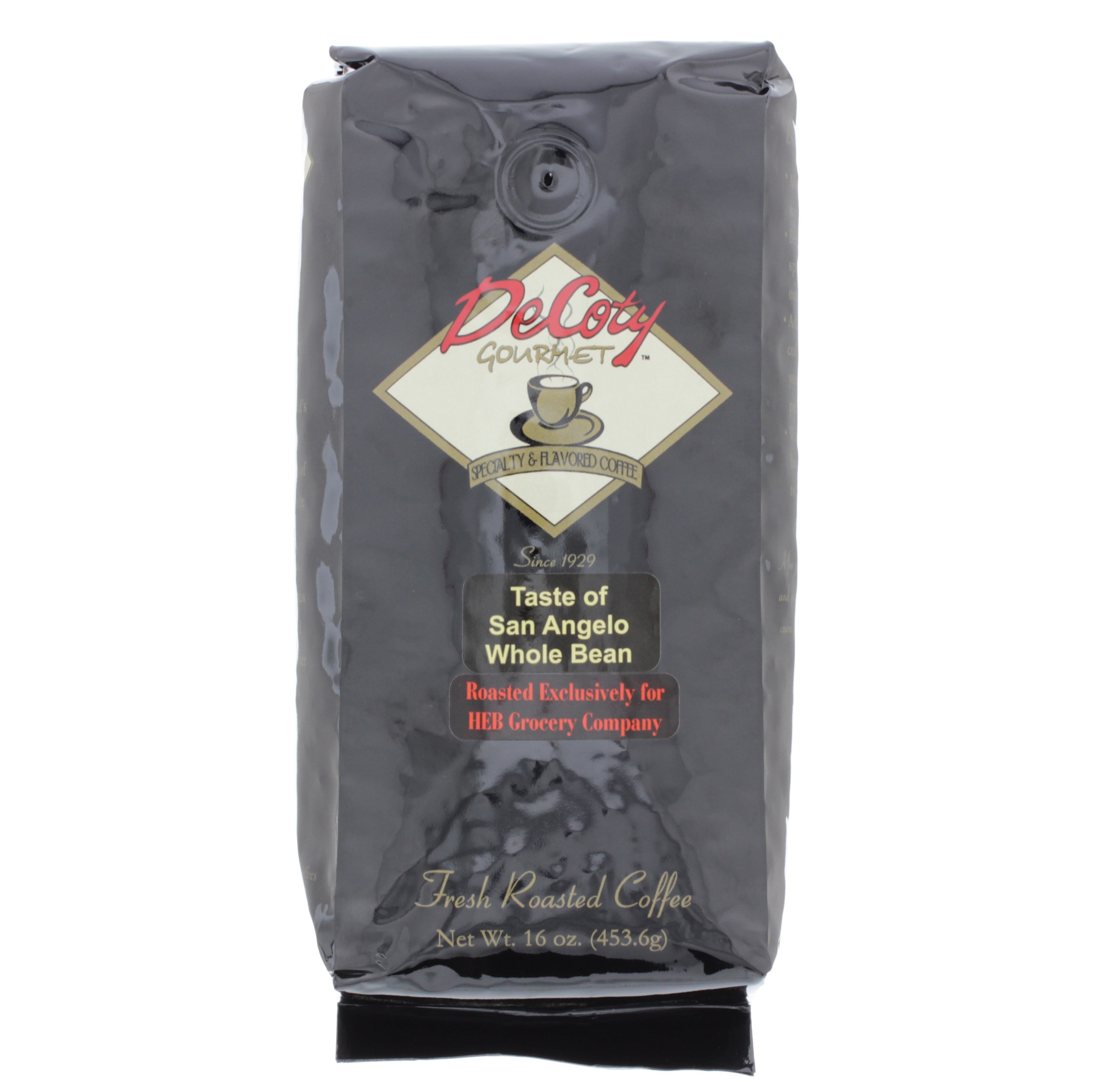 DeCoty Taste of San Angelo Whole Bean, Medium Roast Coffee - Shop ...