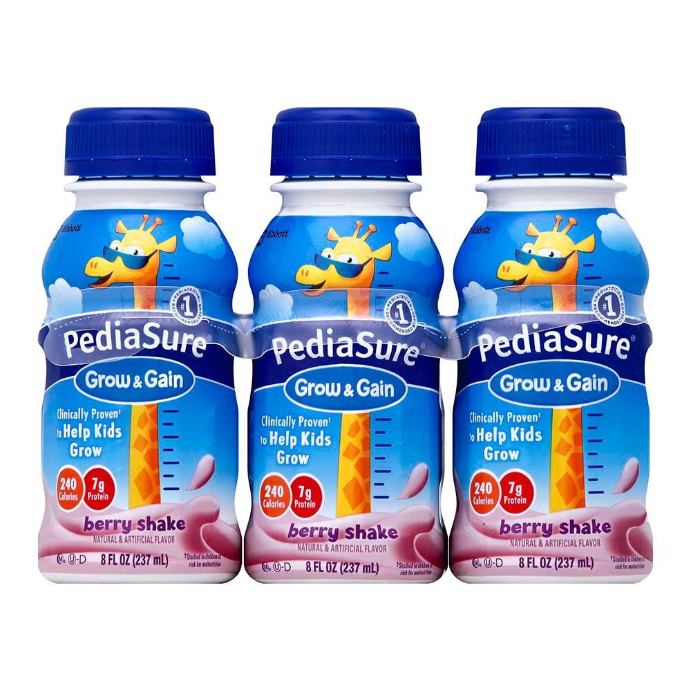 PediaSure Grow & Gain Shake - Berry - Shop Electrolytes & shakes at H-E-B