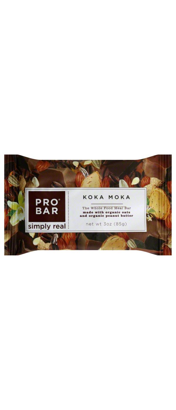 Pro Bar 9g Protein Meal Replacement Bar - Koka Moka - Shop Granola ...