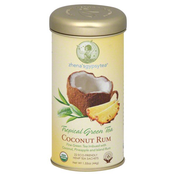 Zhena's Gypsy Tea Coconut Rum Tropical Green Tea Bags - Shop Tea at H-E-B