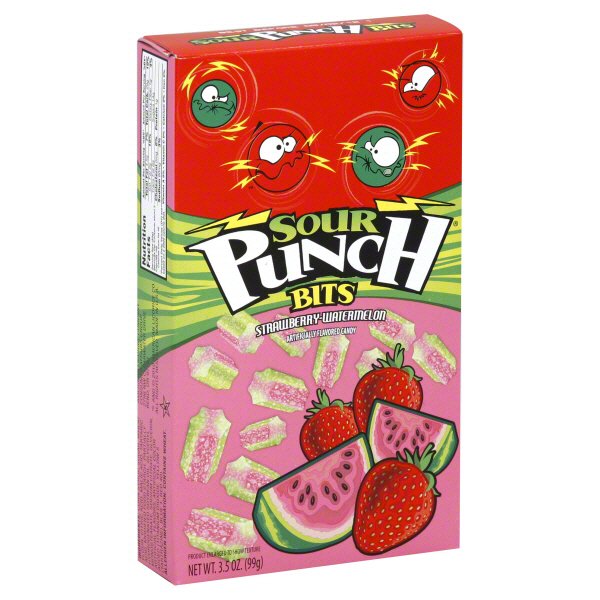 Sour Punch Strawberry-Watermelon Candy - Shop Candy at H-E-B