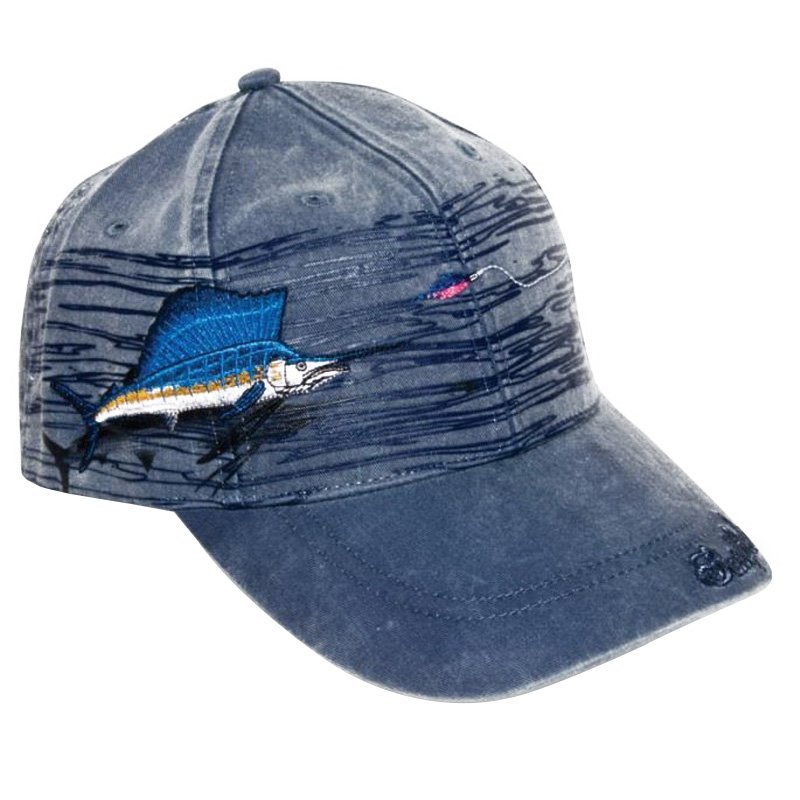 Flying Fisherman Navy Sailfish Cap - Shop Hats at H-E-B