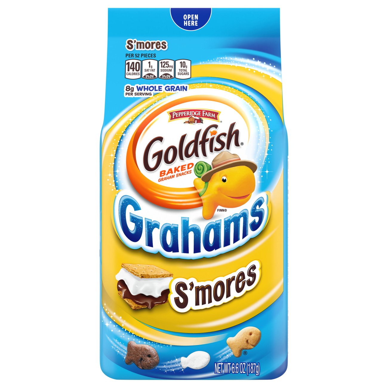 Pepperidge Farm Goldfish Grahams S'mores Baked Snack Crackers - Shop ...