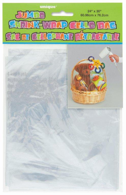 Unique Jumbo Shrink Wrap Cello Bag - Shop Gift wrap at H-E-B