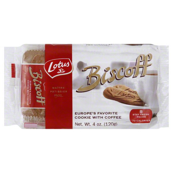 Lotus Biscoff Cookies Snack Pack - Shop Cookies at H-E-B