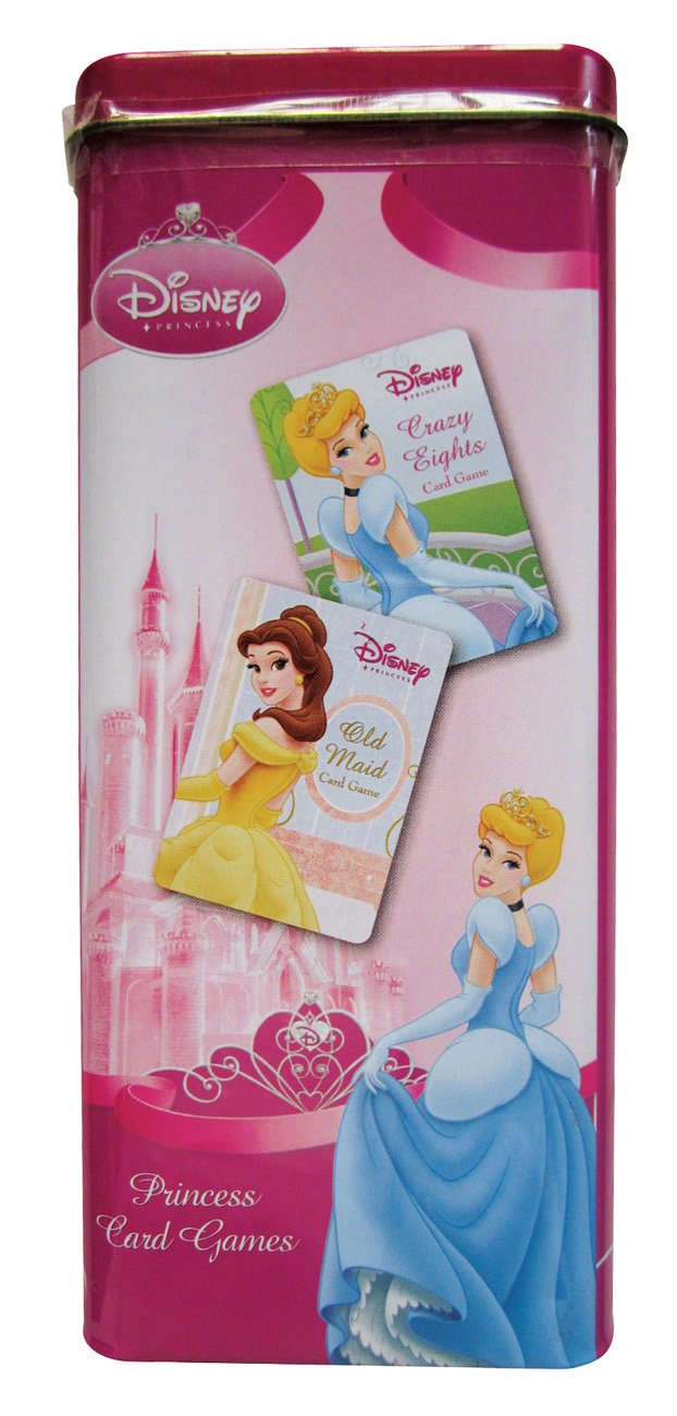 Cardinal Industries Disney Princess 2 Card Games in Tin - Shop Games at ...