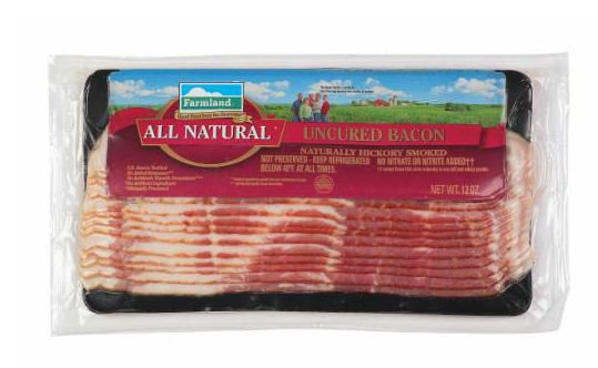 Farmland All Natural Hickory Smoked Uncured Bacon - Shop Bacon at H-E-B