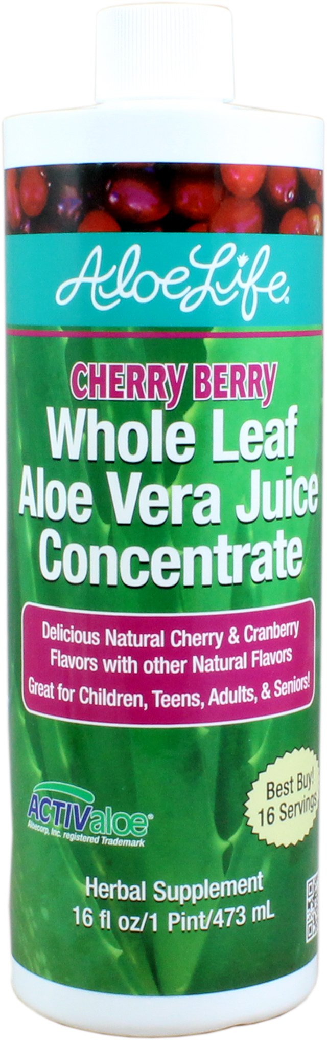 Aloe Life Cherry Berry Aloe Vera Concent - Shop Herbs & Homeopathy at H-E-B