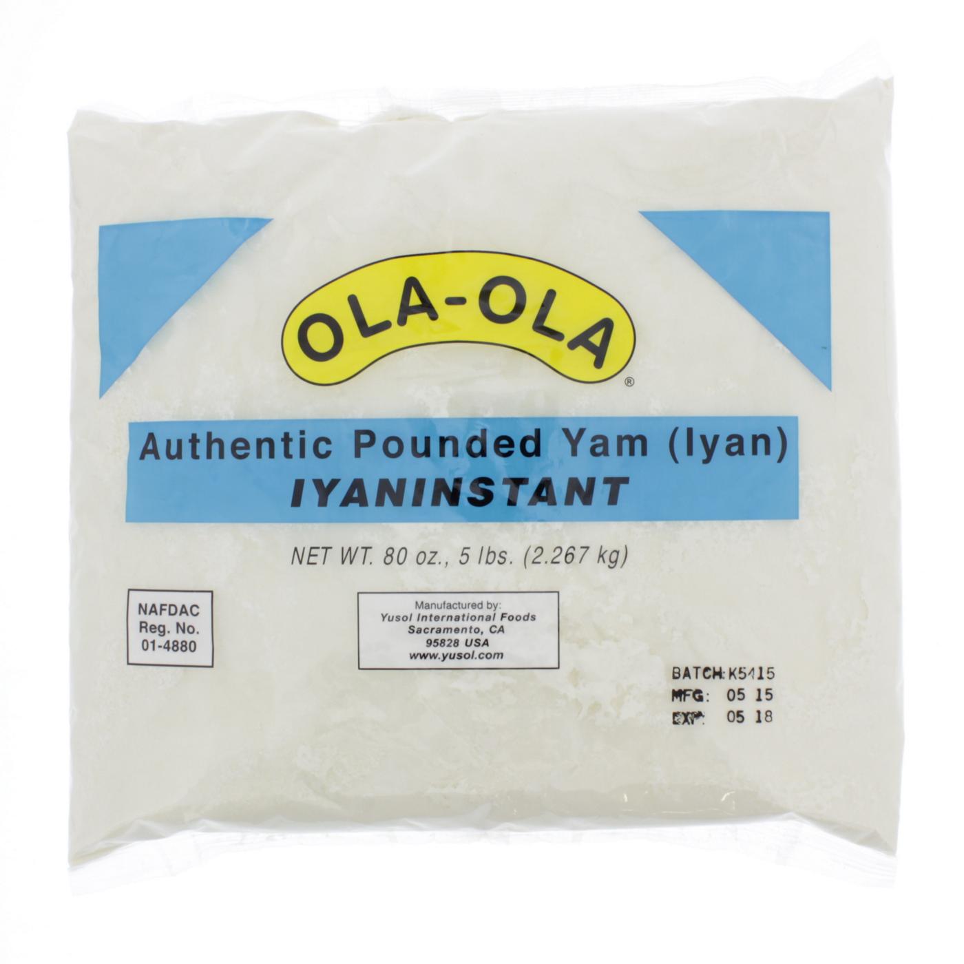 OLA-OLA Authentic Pounded Yam - Shop Flour at H-E-B