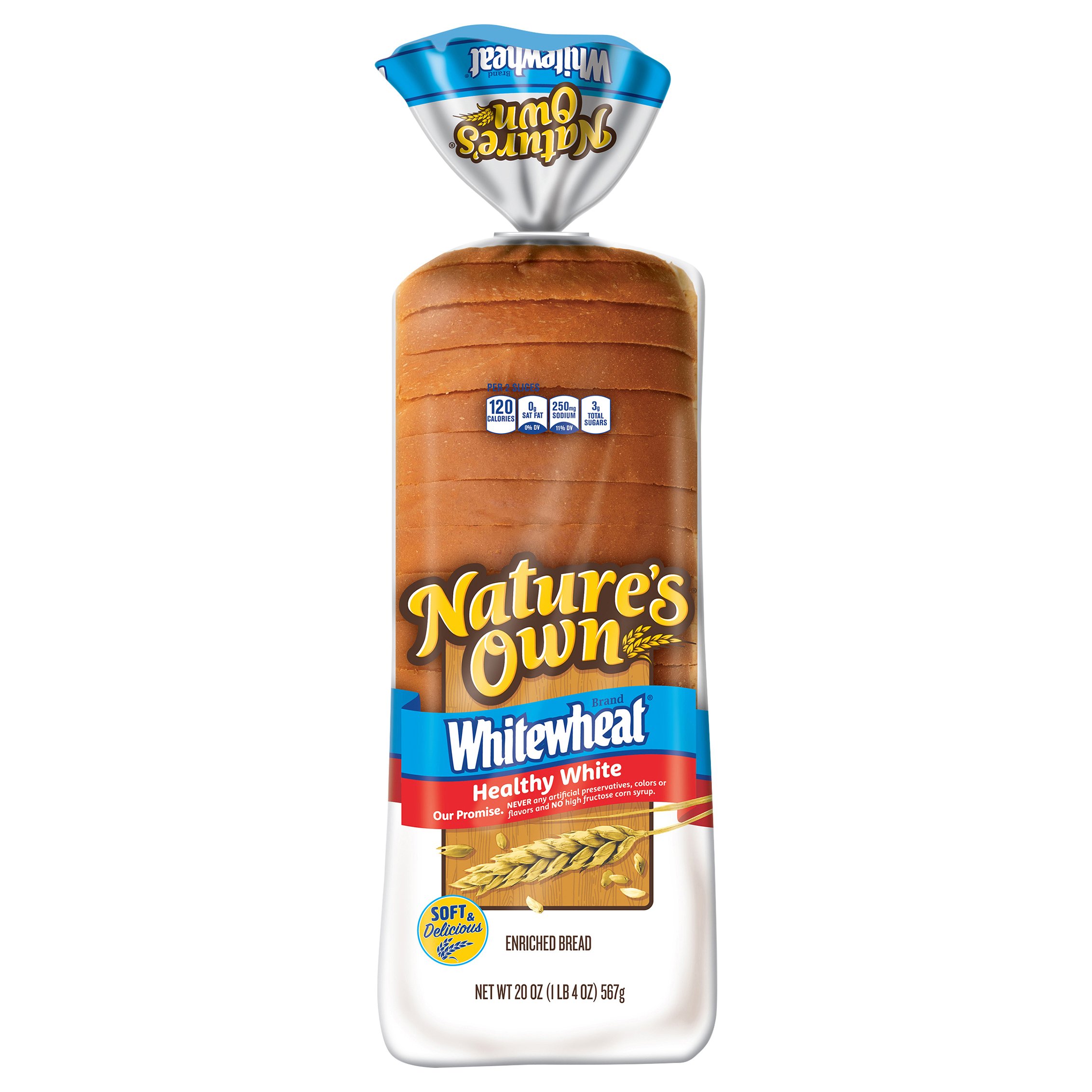 Nature's Own Whitewheat Sliced Bread - Shop Sliced bread at H-E-B