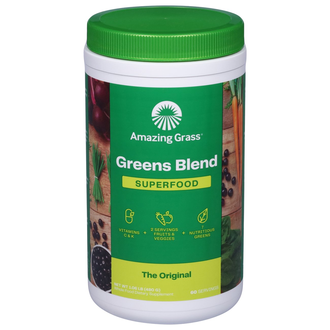 Amazing Grass Greeens Blend Superfood Powder - Shop Herbs & homeopathy ...