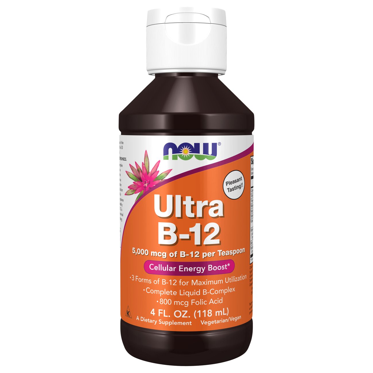 NOW Ultra B-12 5000 mcg Liquid - Shop Vitamins A-Z at H-E-B