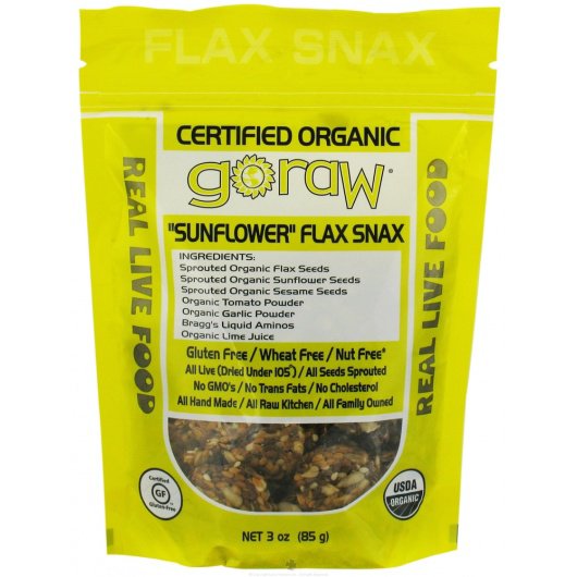Go Raw Organic Sunflower Flax Snax - Shop Trail Mix at H-E-B