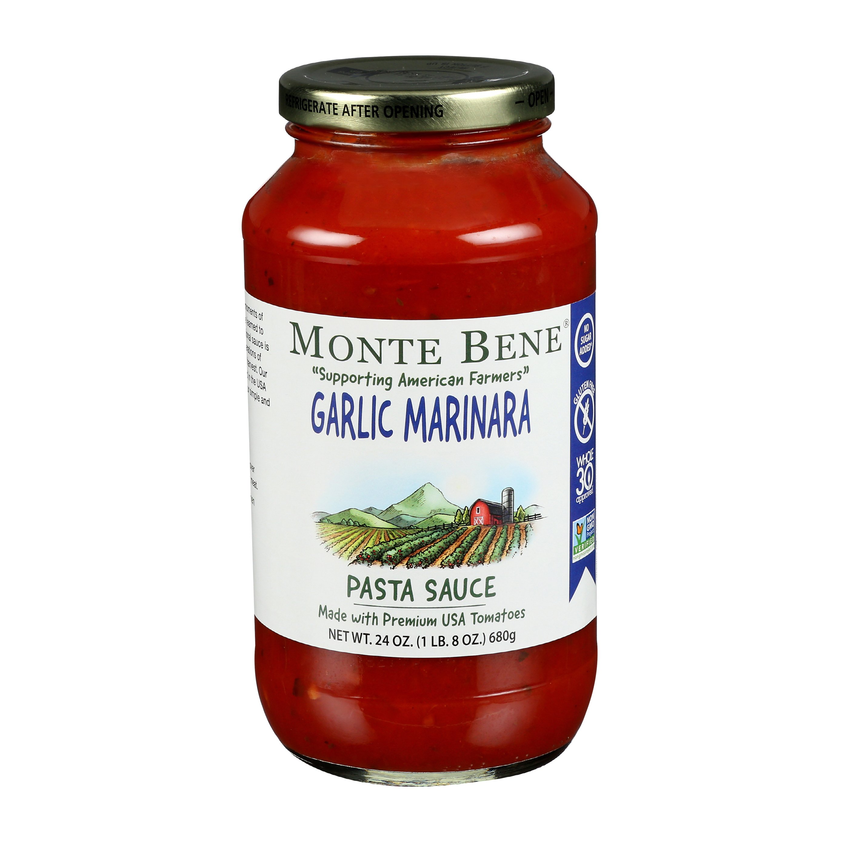 Monte Bene Garlic Marinara Pasta Sauce - Shop Pasta Sauces at H-E-B