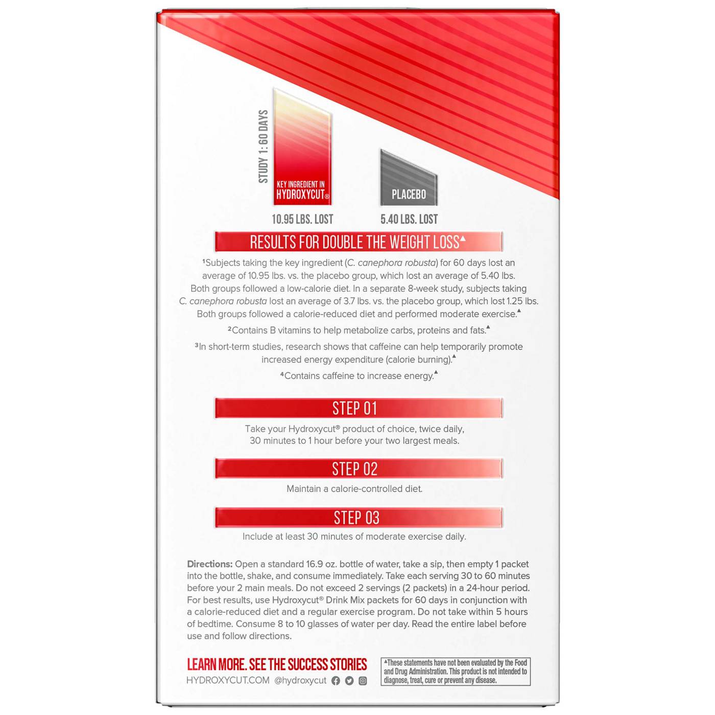 Hydroxycut Advanced Instant Drink Packets Wild Berry - Shop Diet ...