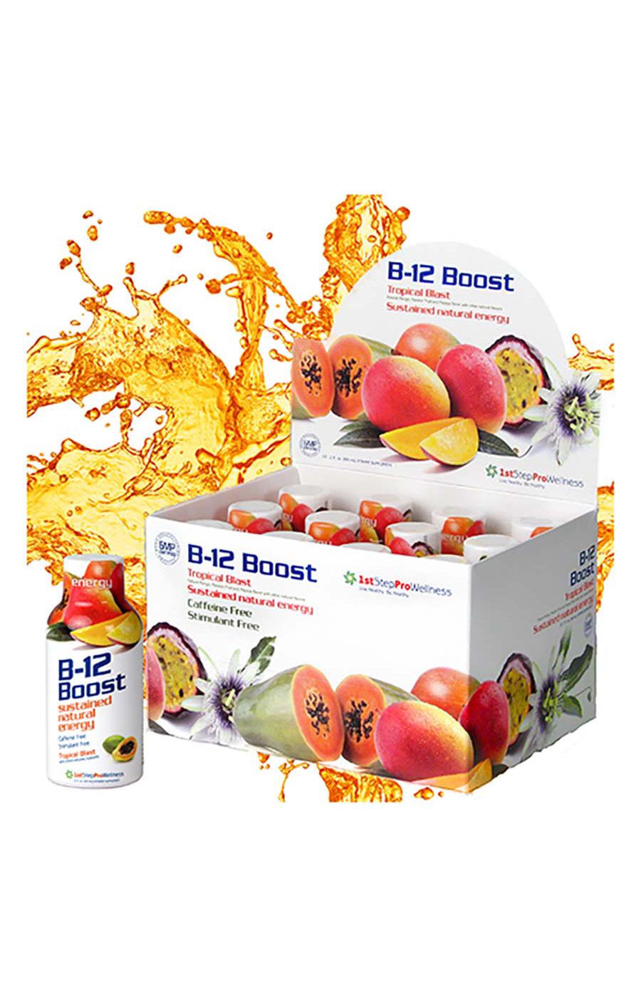 1st Step Pro-Wellness B-12 Boost Liquid - Tropical Blast - Shop Sports ...