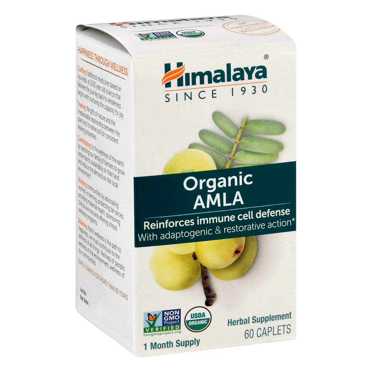 Himalaya Organic Amla Capsules - Shop Herbs & homeopathy at H-E-B