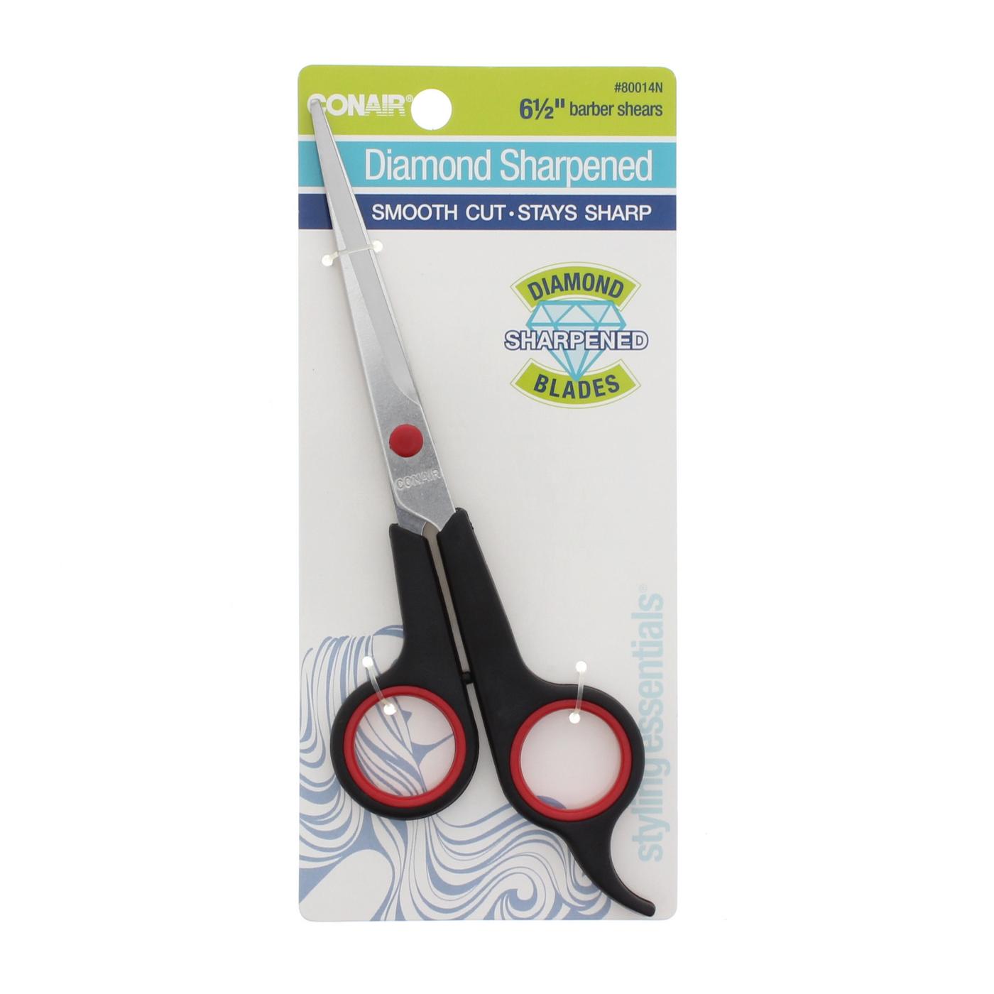 Conair Styling Essentials 6-1/2 Inch Barber Shears, Assorted Colors ...