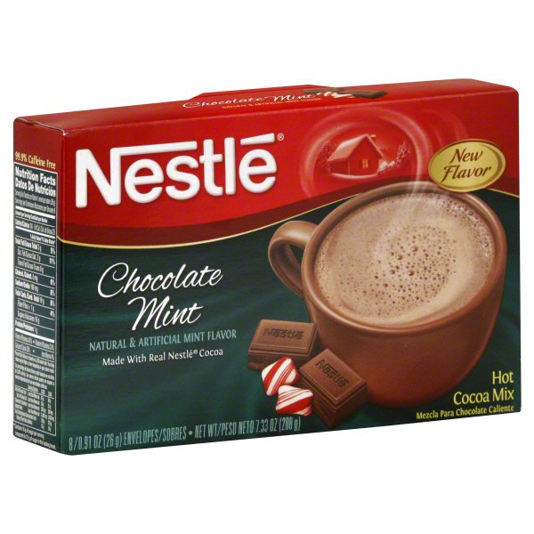Nestle Chocolate Mint Hot Cocoa Mix - Shop Cocoa at H-E-B