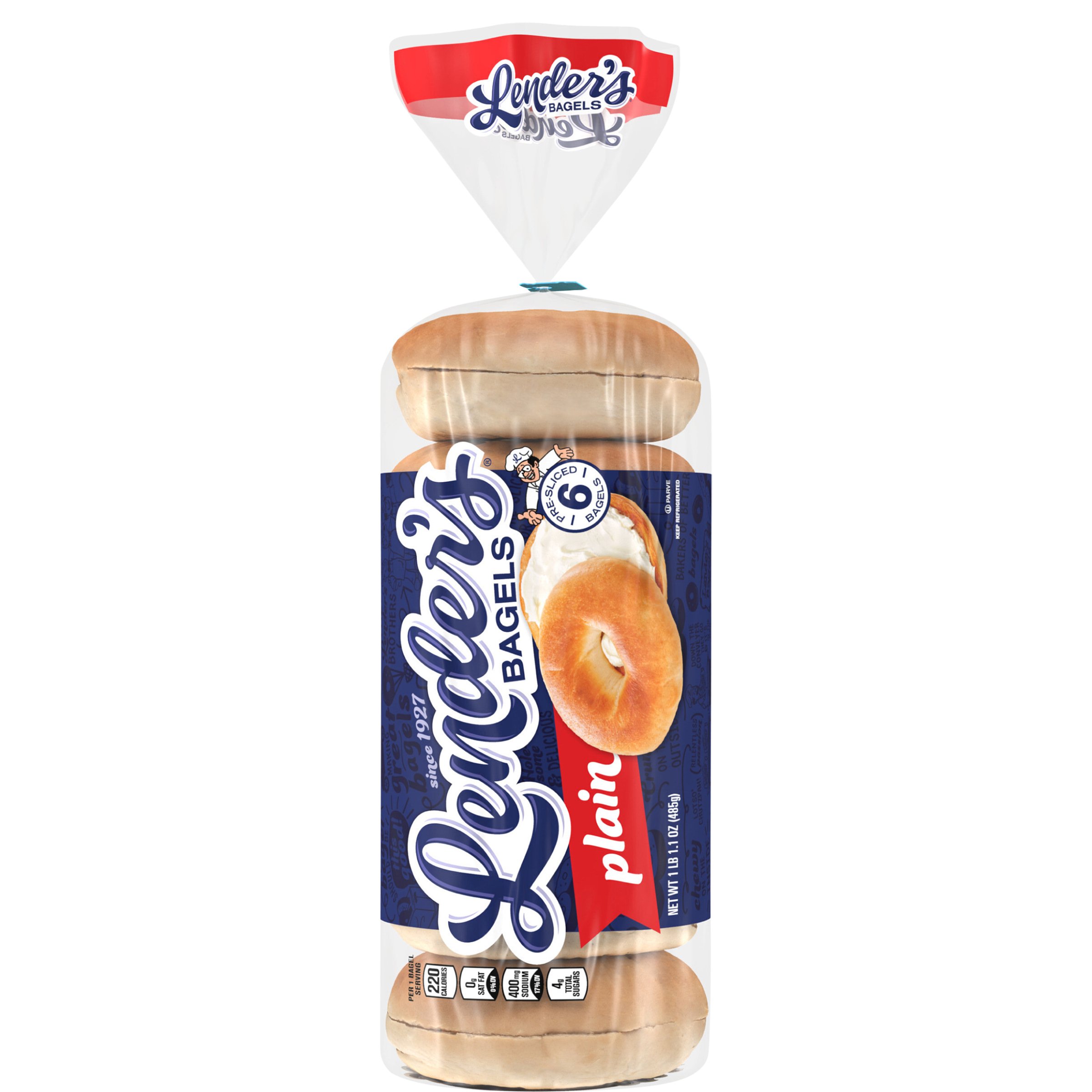 Lender's Plain Bagels - Shop Bagels at H-E-B