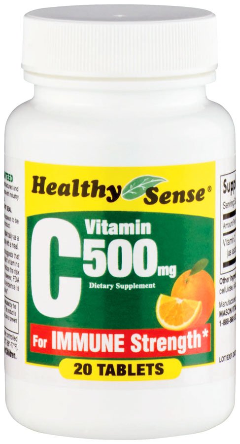 Healthy Sense Vitamin C 500mg Tablets - Shop Vitamins A-Z at H-E-B