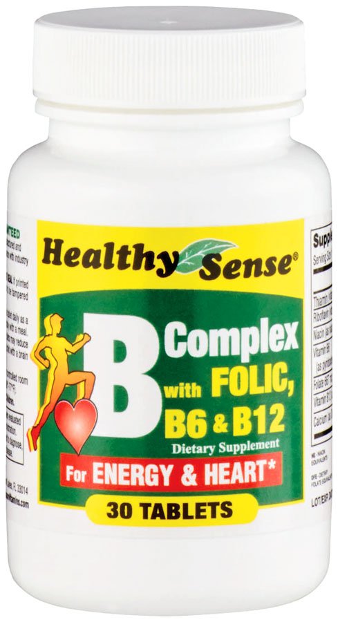 Healthy Sense B Complex w/Folic Tablets - Shop Vitamins A-Z at H-E-B