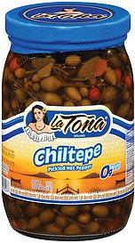 La Tona Hot Pepper Chiltepe Pickled - Shop Canned & Dried Food at H-E-B