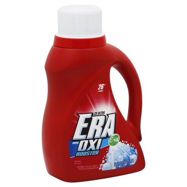 Era With Oxi Booster 2X Ultra Liquid Detergent - Shop Laundry at H-E-B