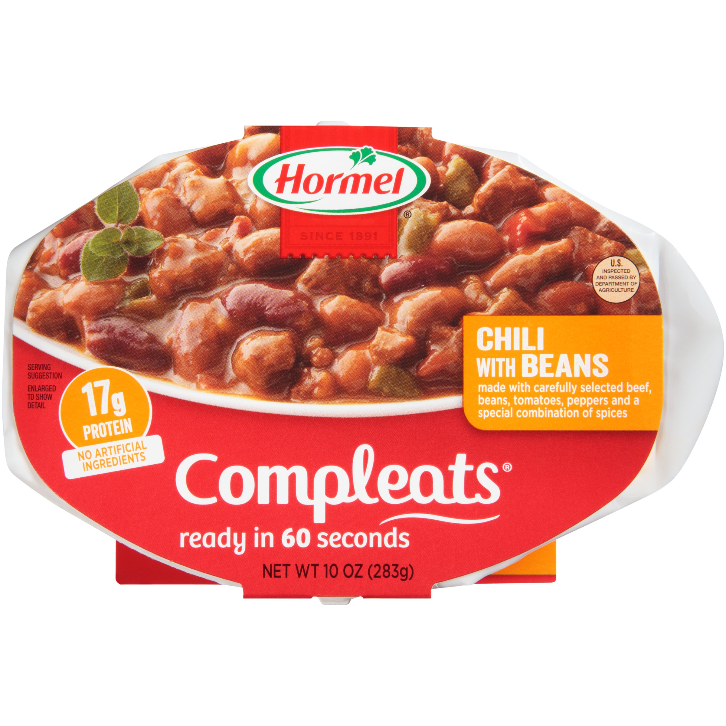 Hormel Compleats Homestyle Chili with Beans - Shop Soups & Chili at H-E-B