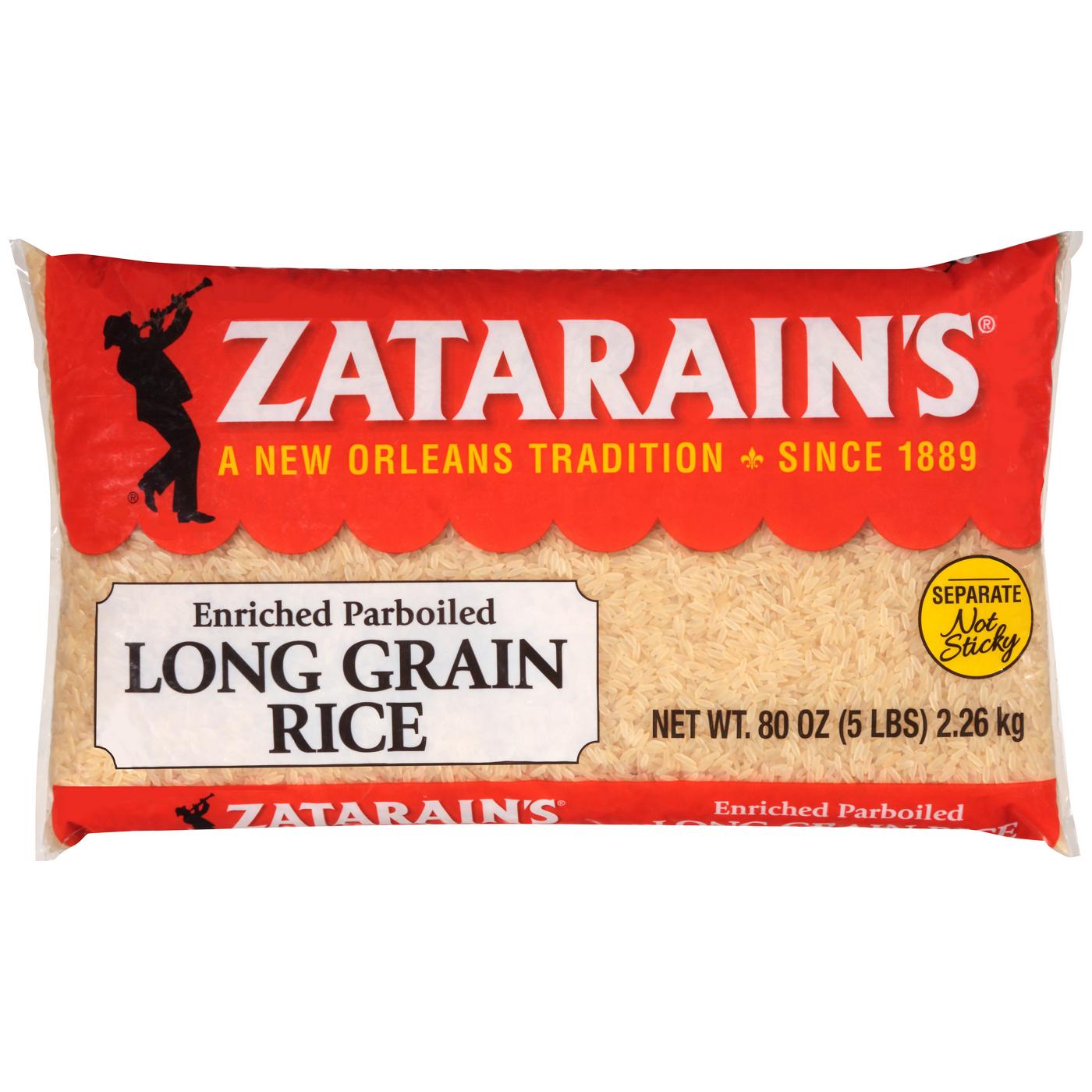 Zatarain's Enriched Parboiled Long Grain Rice - Shop Rice & grains at H-E-B