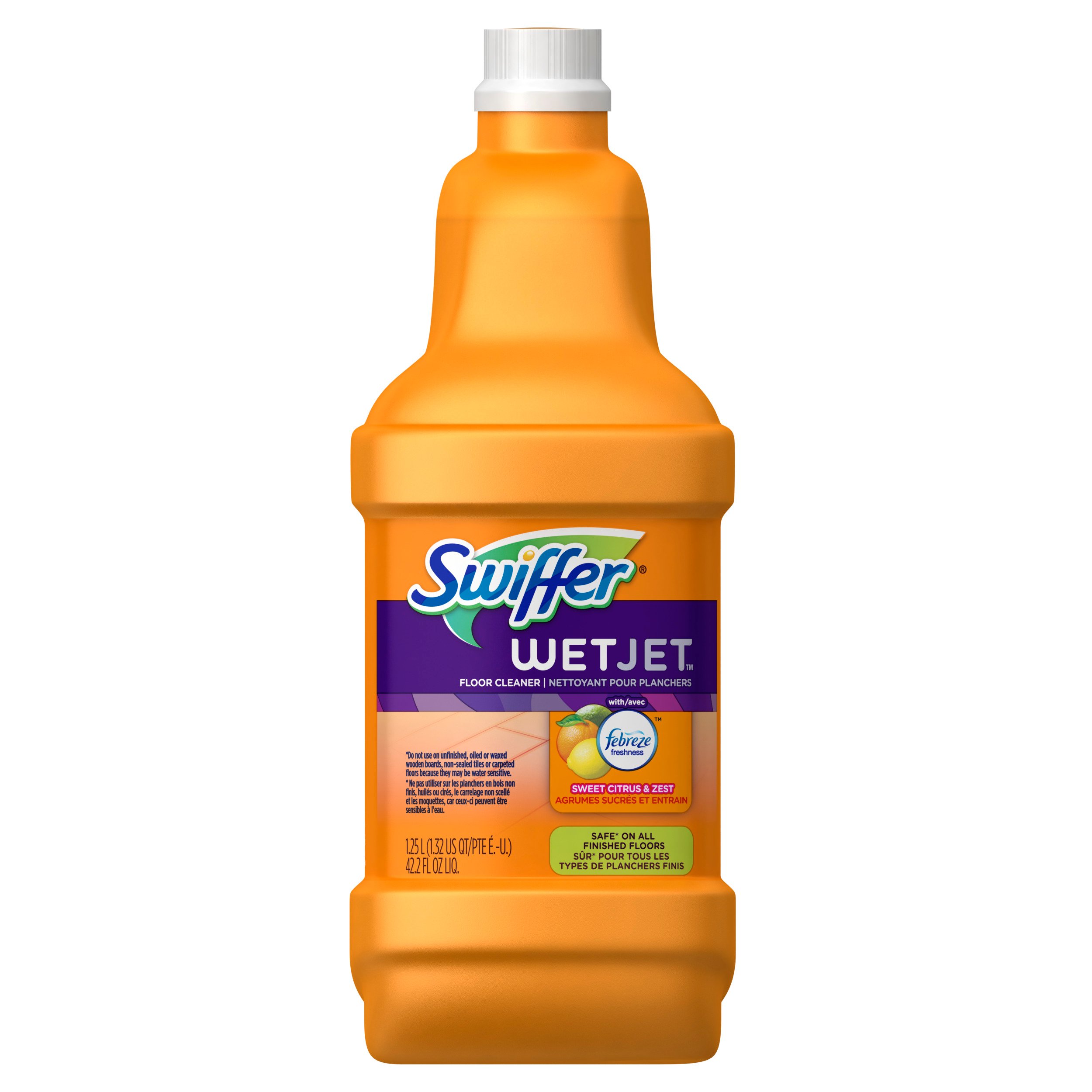 Swiffer Wet Jet Febreze Citrus And Light Scent Antibacterial Cleaner ...