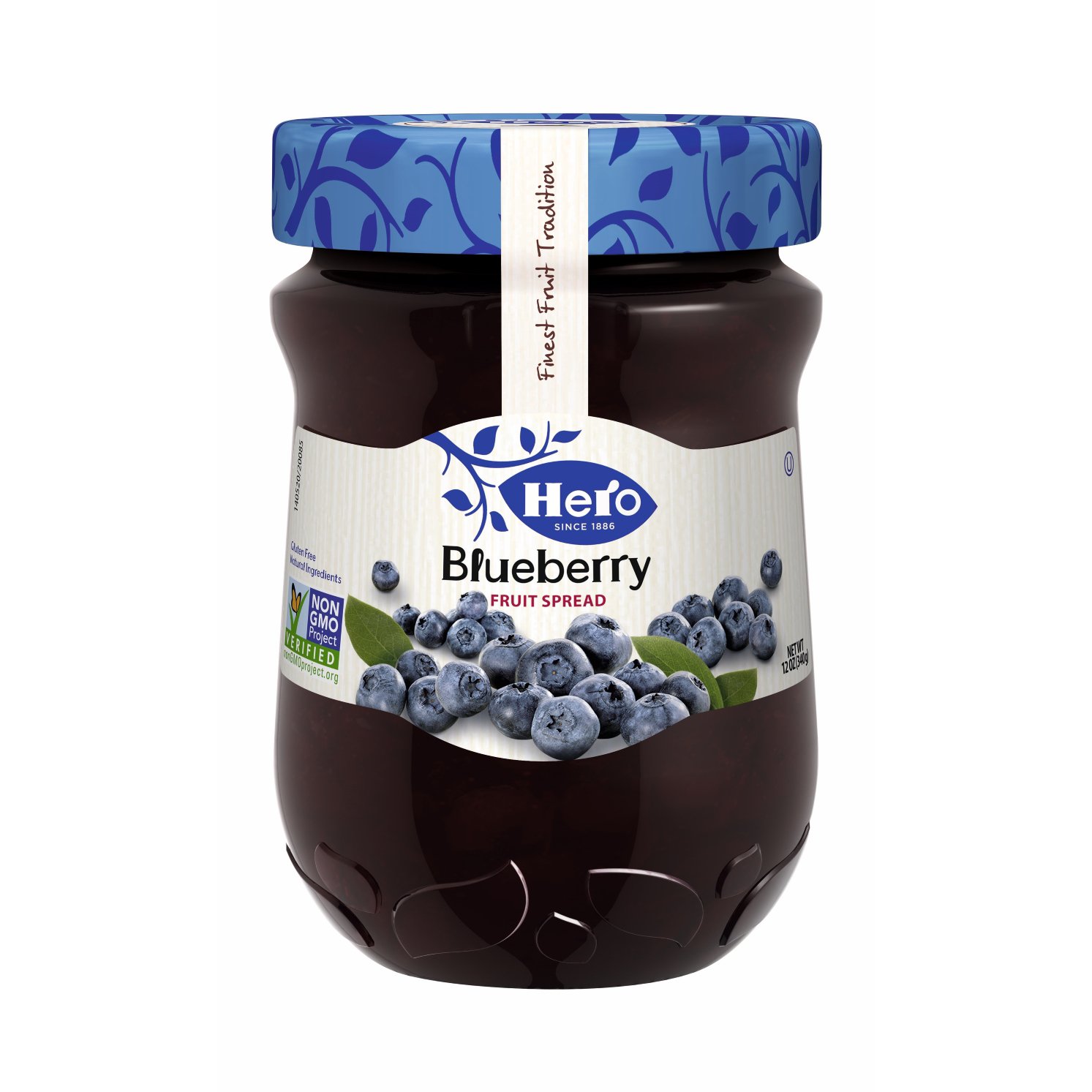 Hero Premium Blueberry Fruit Spread - Shop Jelly & jam at H-E-B