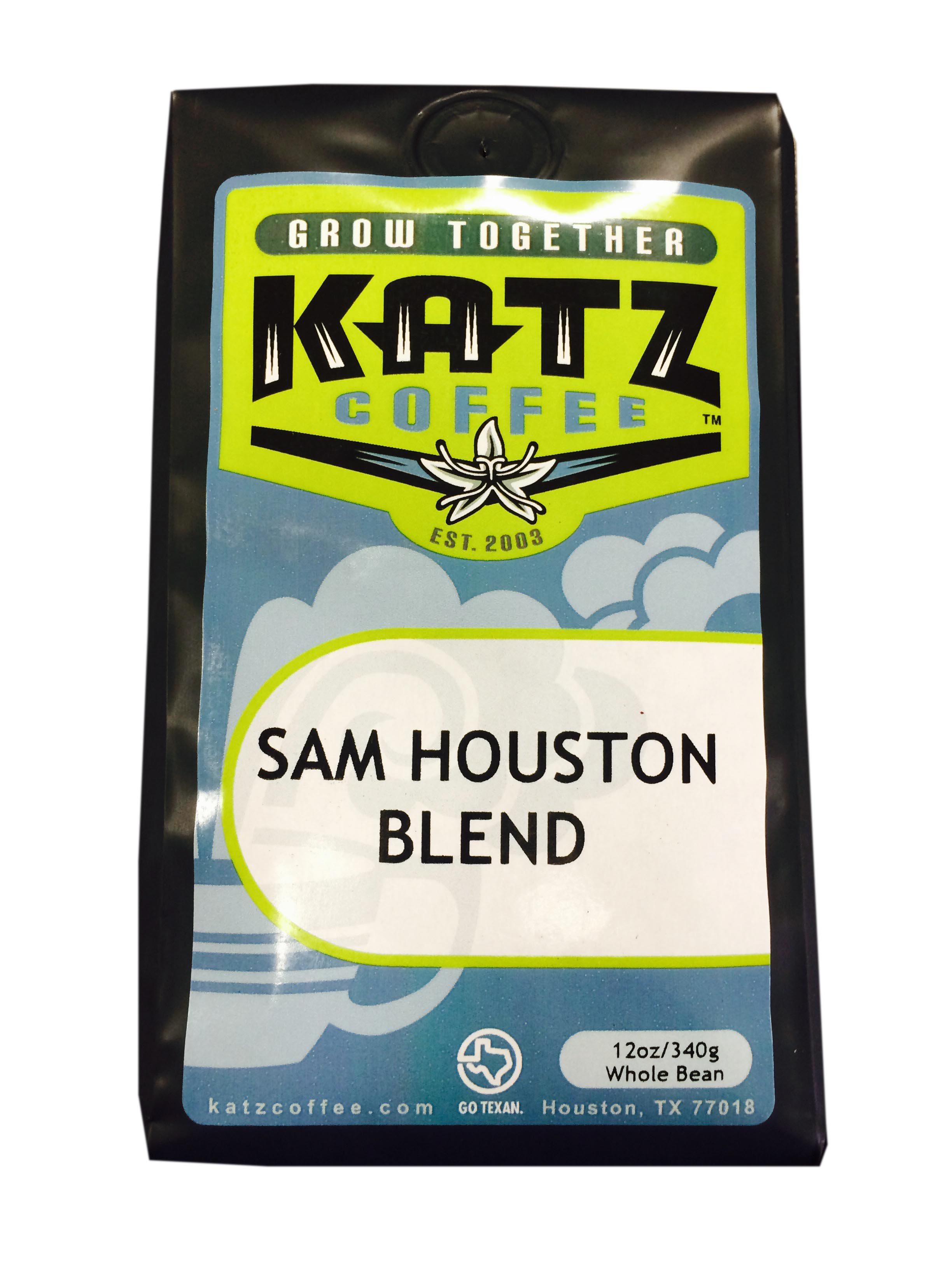 Katz Coffee Whole Bean Coffee, Sam Houston Blend - Shop Coffee at H-E-B