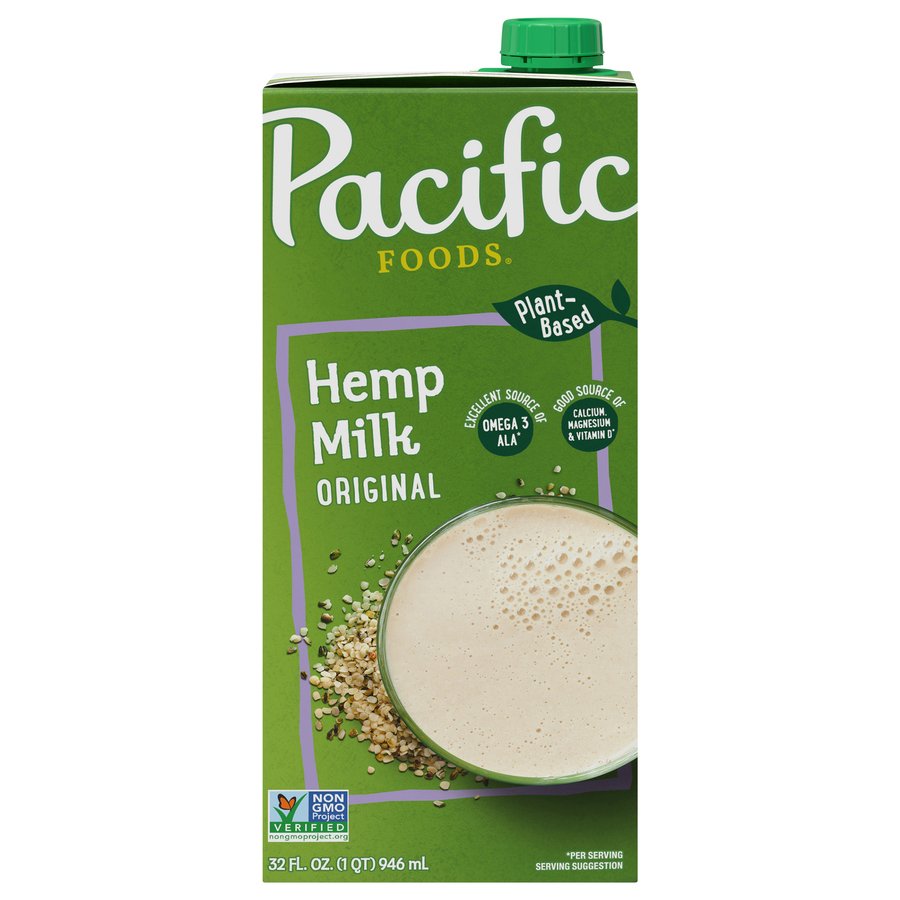 Pacific Foods Original Pant-Based Hemp Milk - Shop Milk at H-E-B