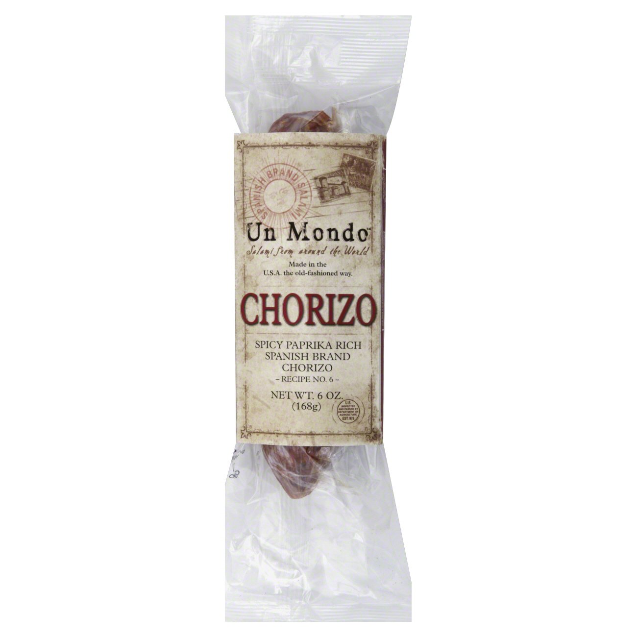 Volpi Un MondoSpanish Style Spicy Paprika Chorizo - Shop Meat at H-E-B