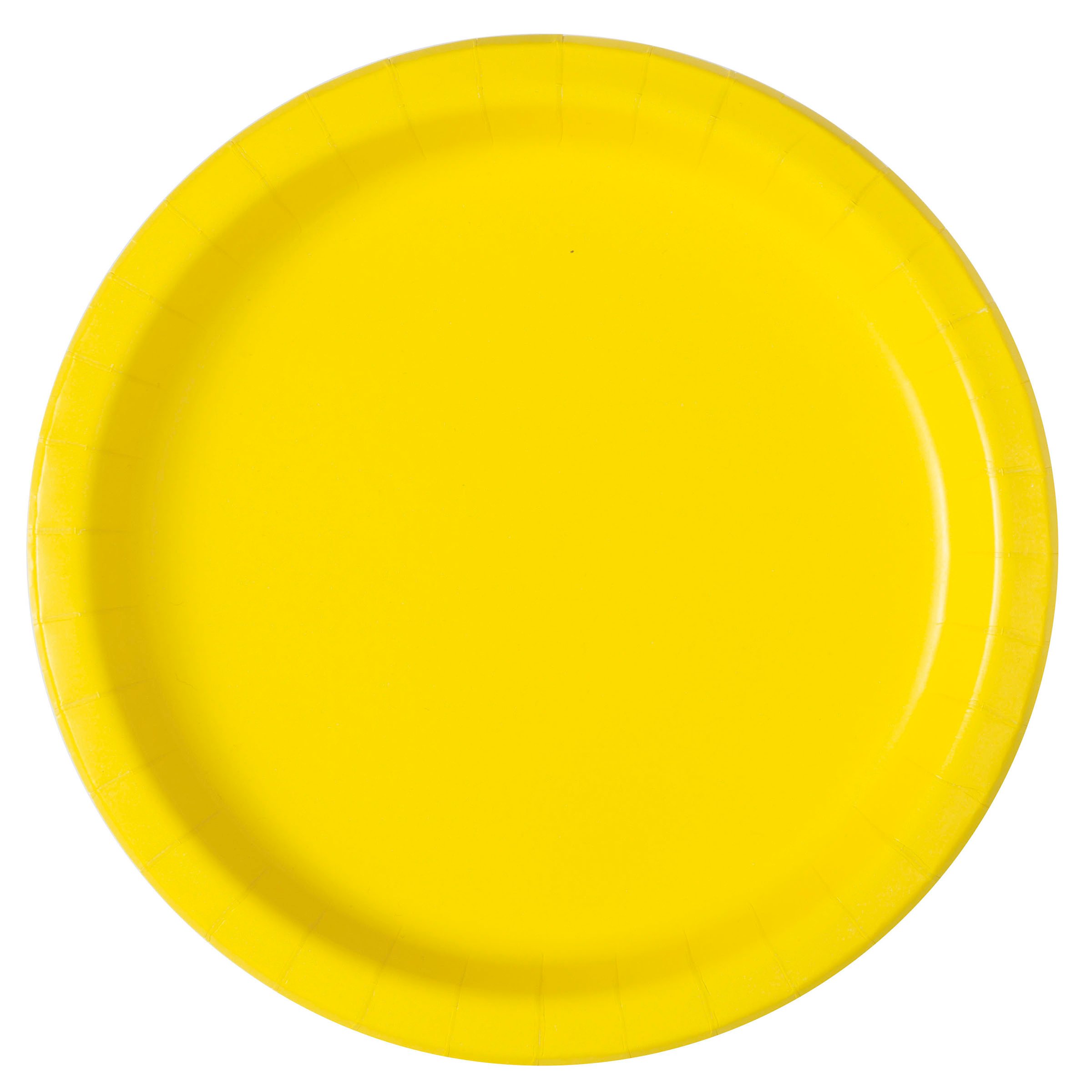 unique Party Paper Dinner Plates - Neon Yellow, 16 Ct - Shop Plates ...