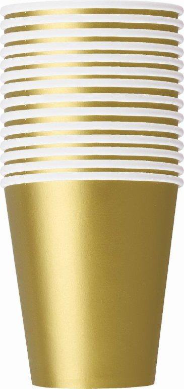 Unique Gold 9 oz Cups - Shop Drinkware at H-E-B