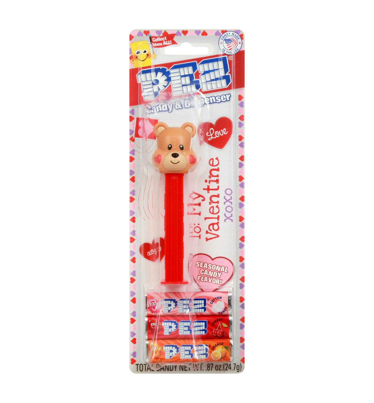 Pez Valentine Collection Candy with Dispenser - Assorted - Shop Candy ...